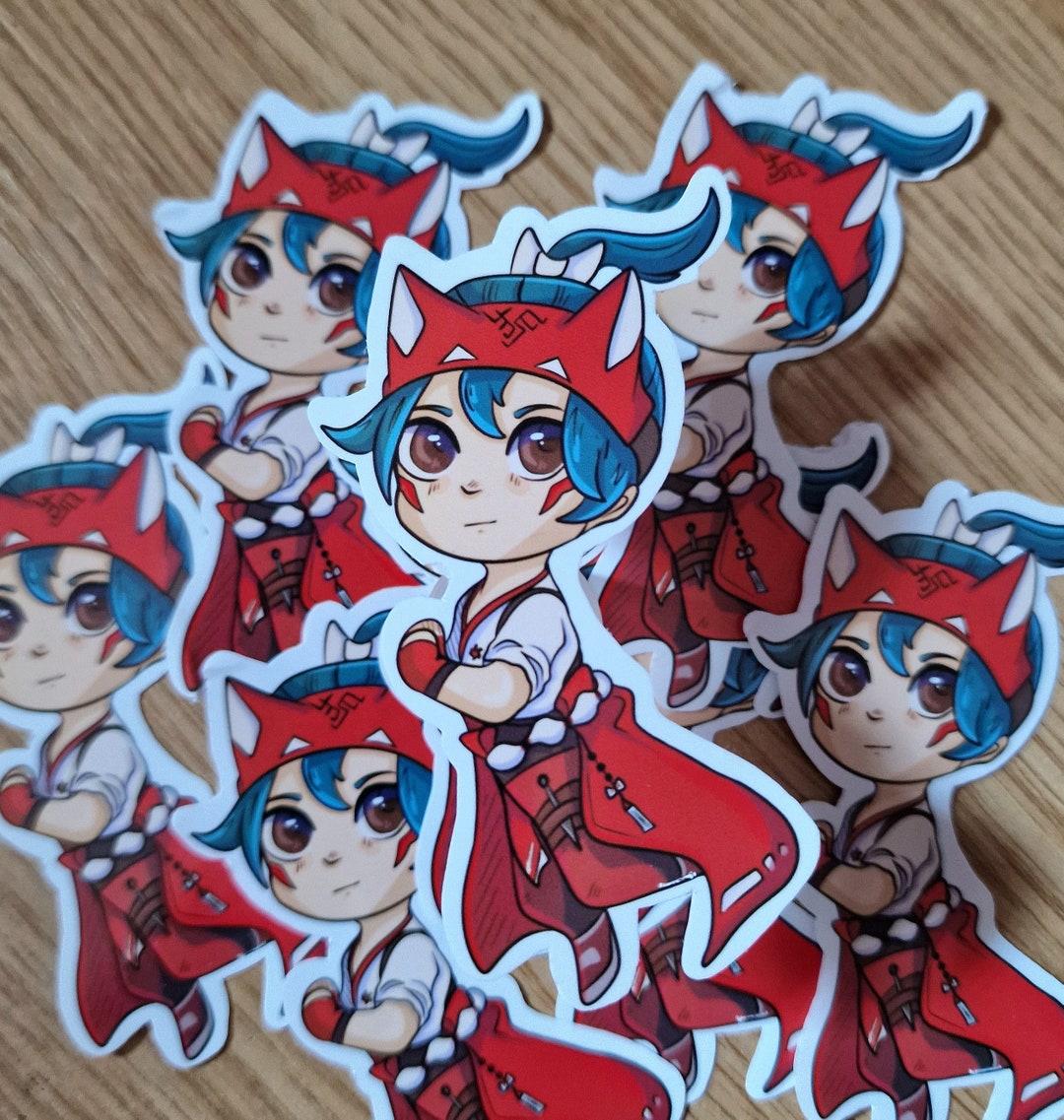 Kiriko Overwatch Sticker: Sticker for Laptops, Phone Cases, Video Game ...