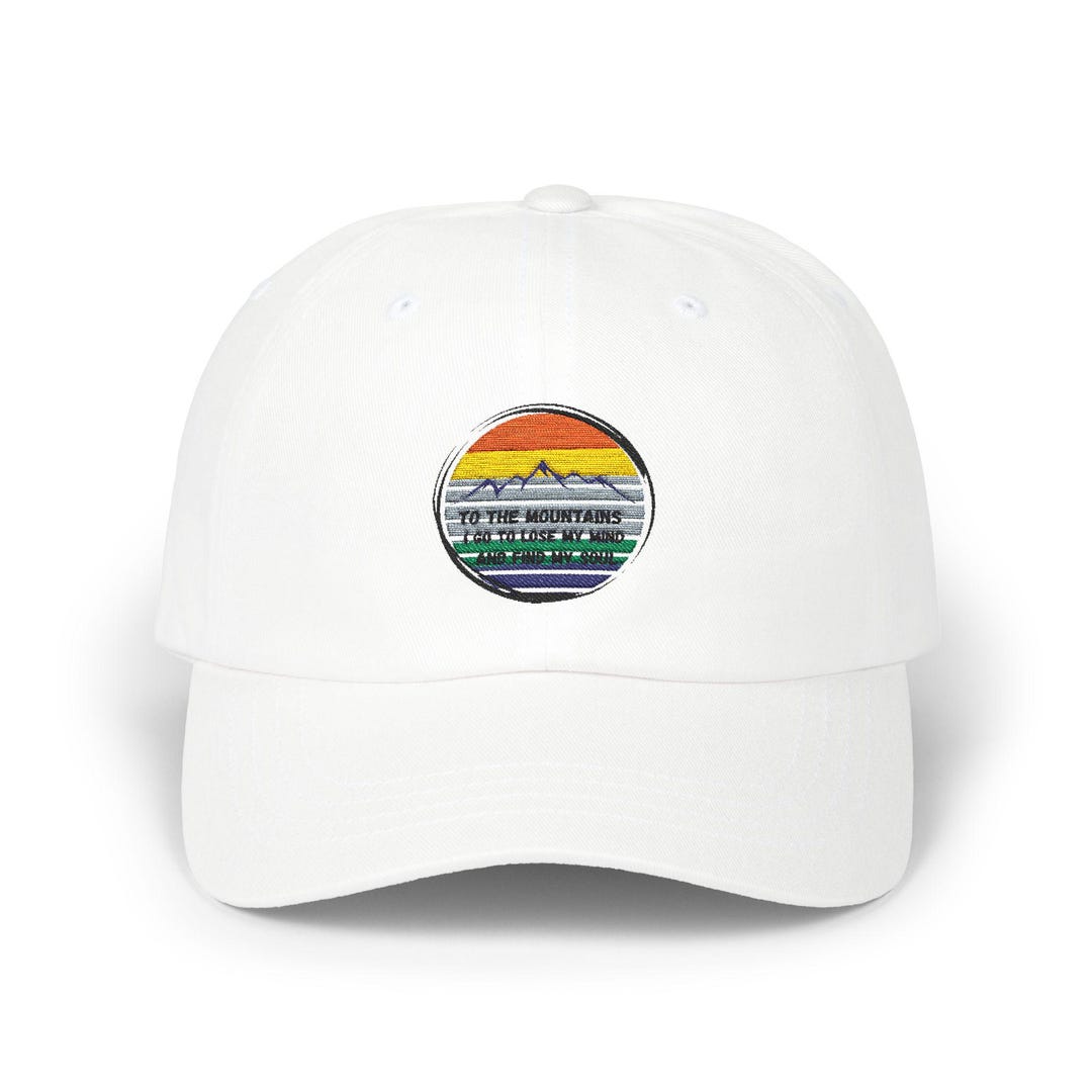 Mountain Quote Dad Cap, Adventure Baseball Hat, Nature Lover ...