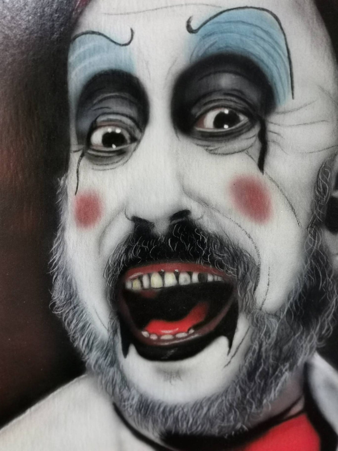 Original Captain Spaulding Painting Framed - Etsy