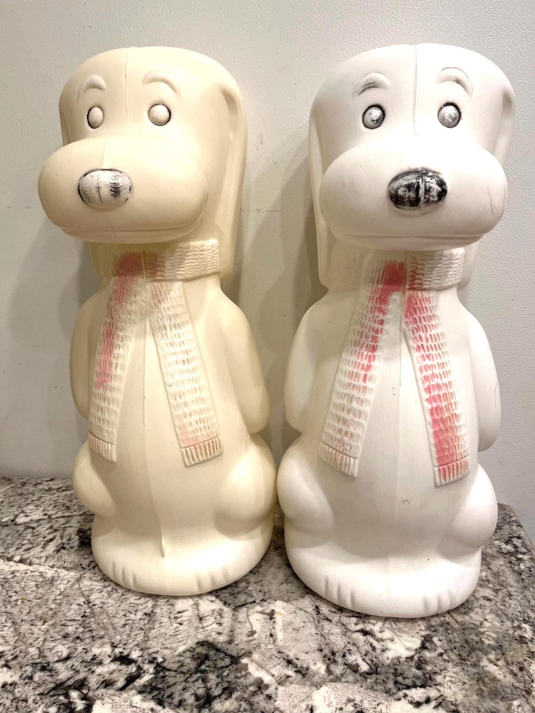 Vintage Blow Mold Snoopy Banks - Etsy