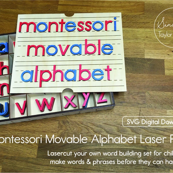Montessori Alphabet - Etsy