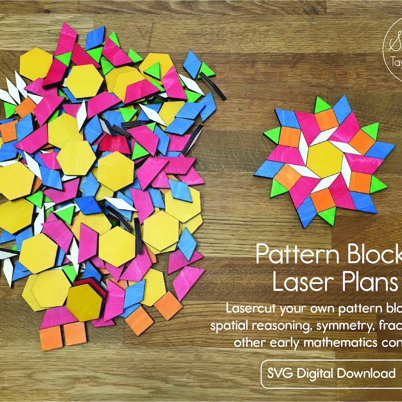 Pattern Blocks - Etsy