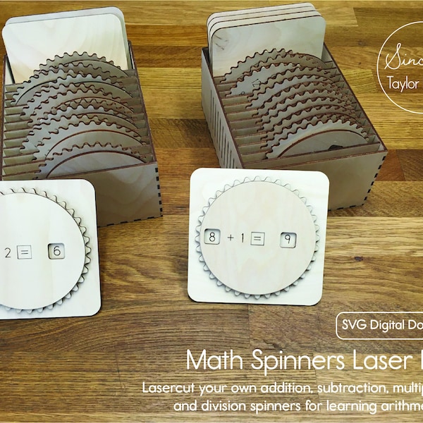 Laser Cut Math - Etsy