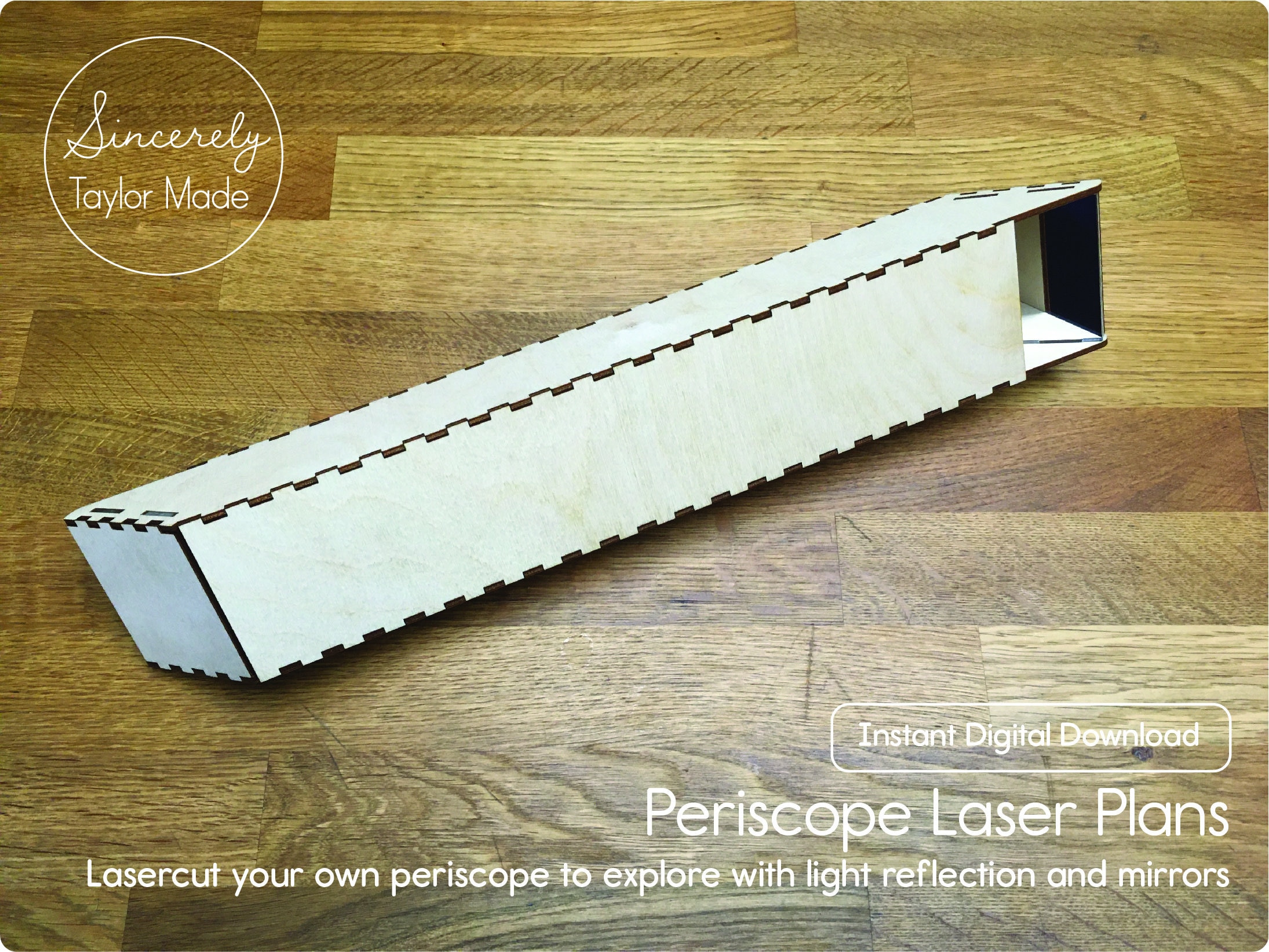 Periscope Laser Cut File - Instant Digital Download - Etsy