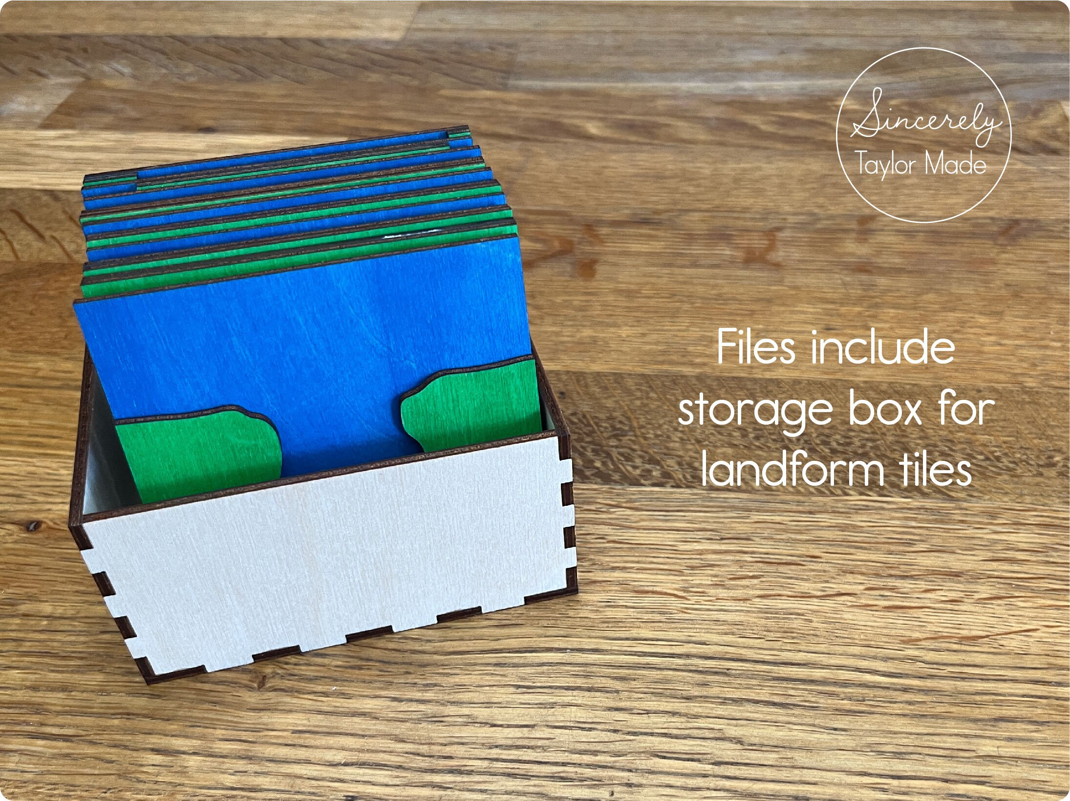 Landform Tiles Laser Cut File Instant Digital Download - Etsy