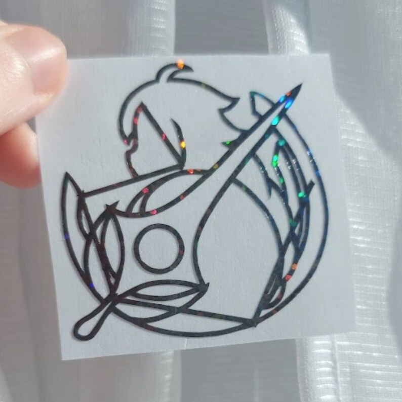 Genshin Impact Aether Constellation Decal Sticker - Etsy