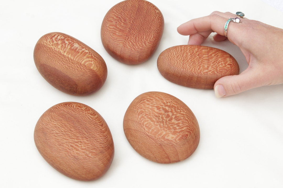 Set of 5 Sycamore Wood Rocks Wooden Cairn Style Rock Stack. - Etsy