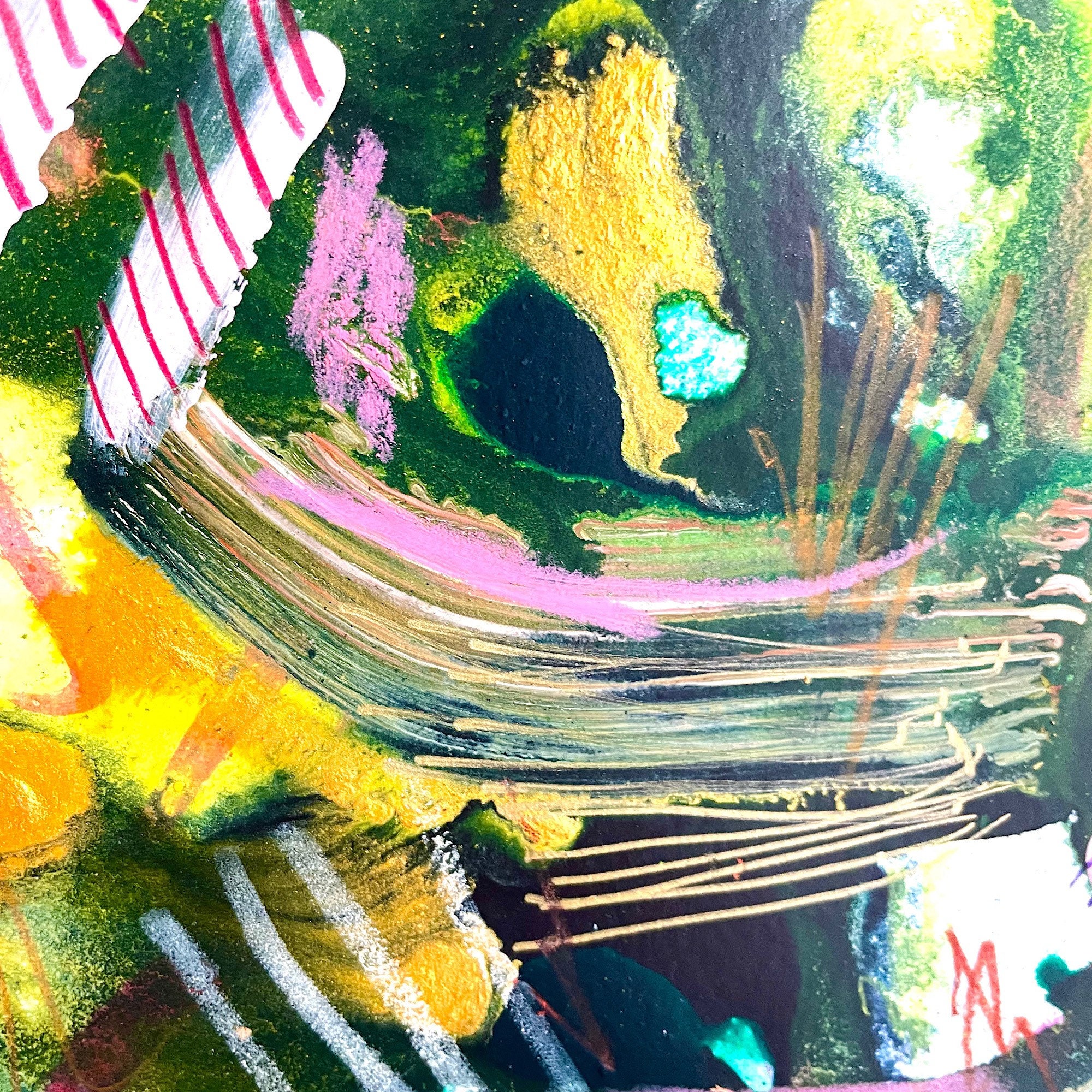 FRACTURED Art, Painting, Original Art, Wall Art, Abstract Painting ...