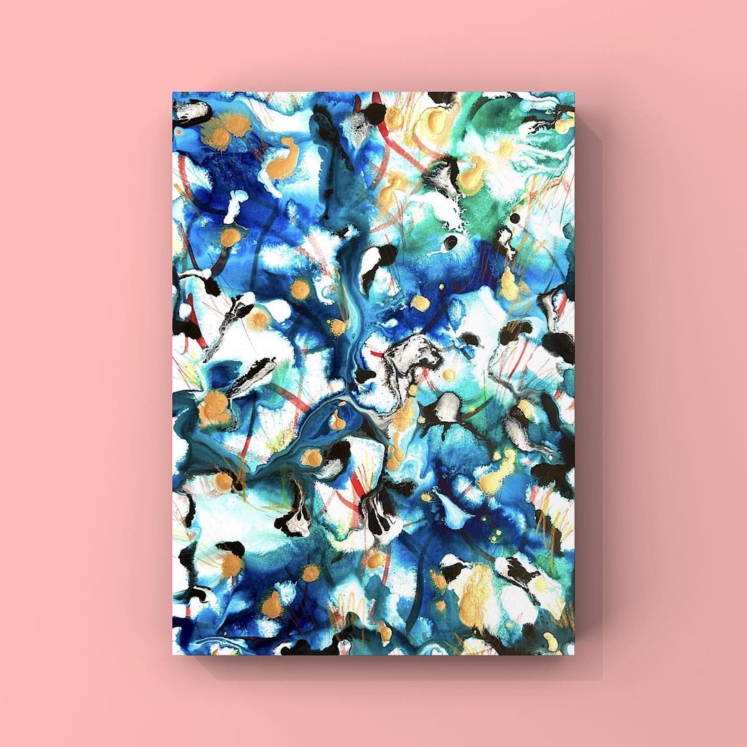 SPLIT| Art, Painting, Original Art, Wall Art, Abstract Painting ...