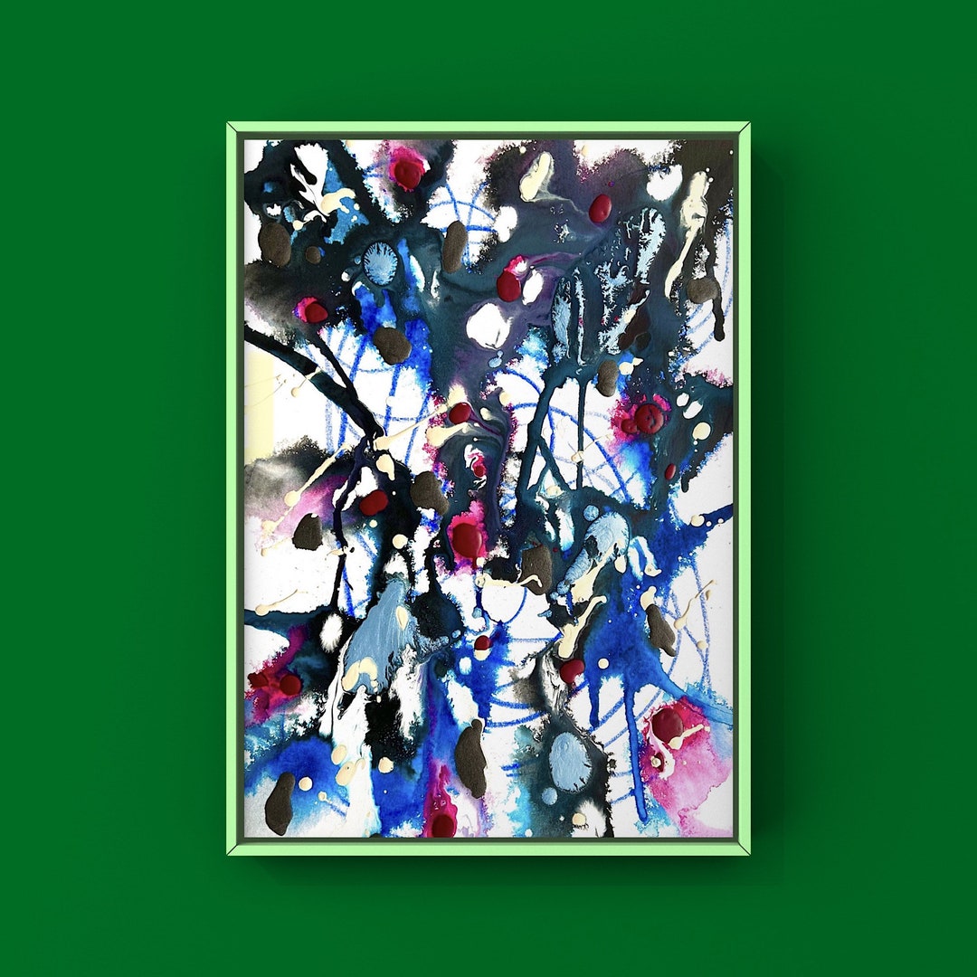 HUMAN ECHOES |art, Painting, Original Art, Wall Art, Abstract Painting ...