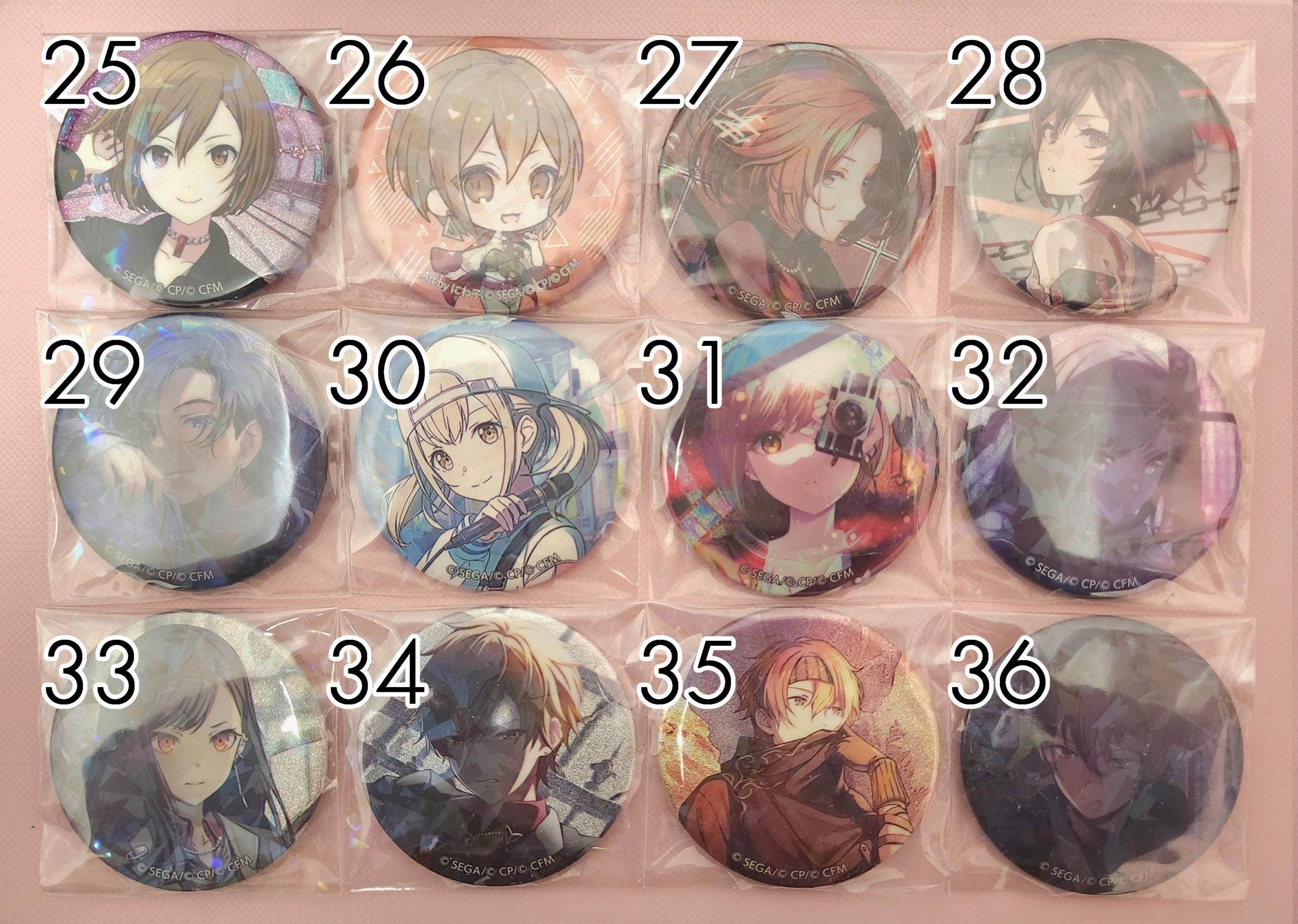 Project Sekai Colorful Stage Official Pin Buttons Collection - Etsy