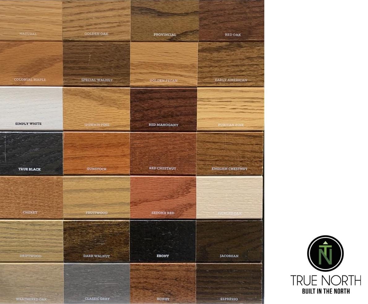 True North Poplar Wood Finish and Stain Samples (1-5 Wood Swatches) - Etsy