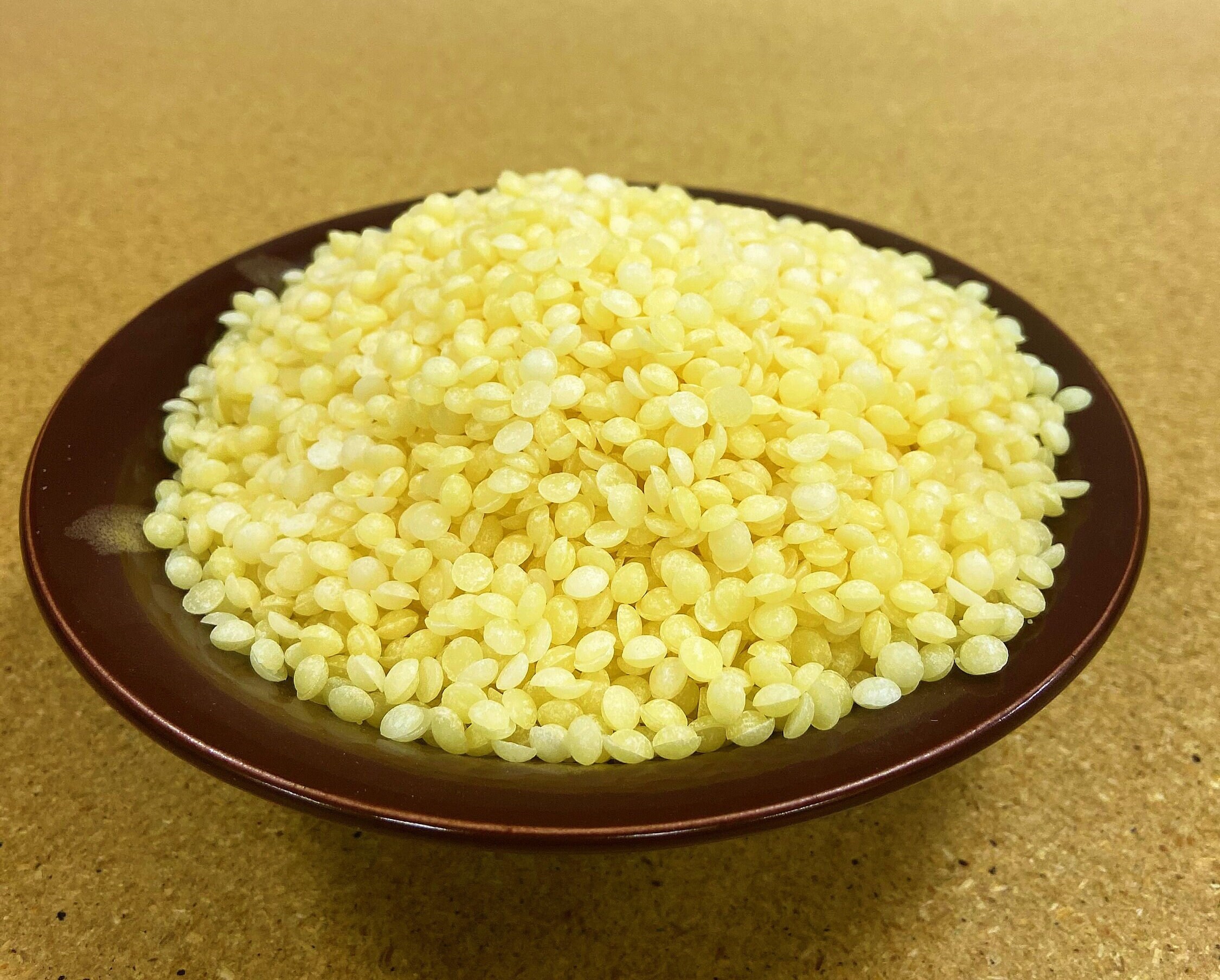 Pure Natural BEESWAX GRANULES White and Yellow Premium Quality | Etsy