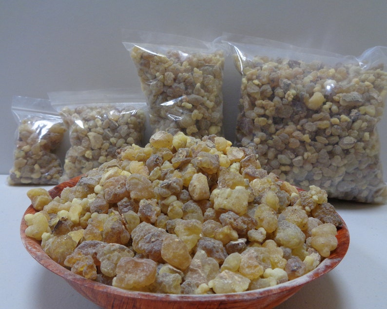 Pure FRANKINCENSE Resin Organic Gum Tears Natural Aromatic Incense ...