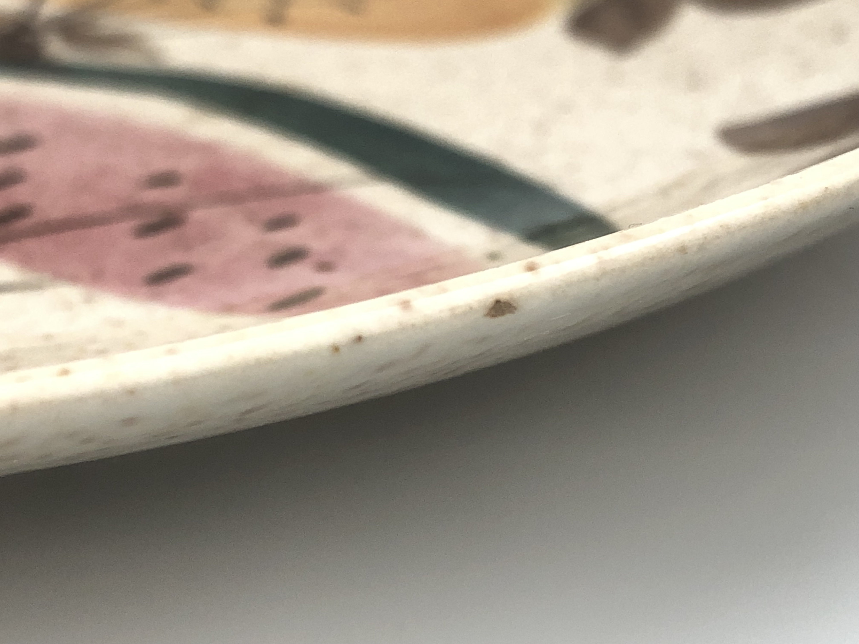 Red Wing Tampico Pattern Hanging Melons 8 Plate Red - Etsy