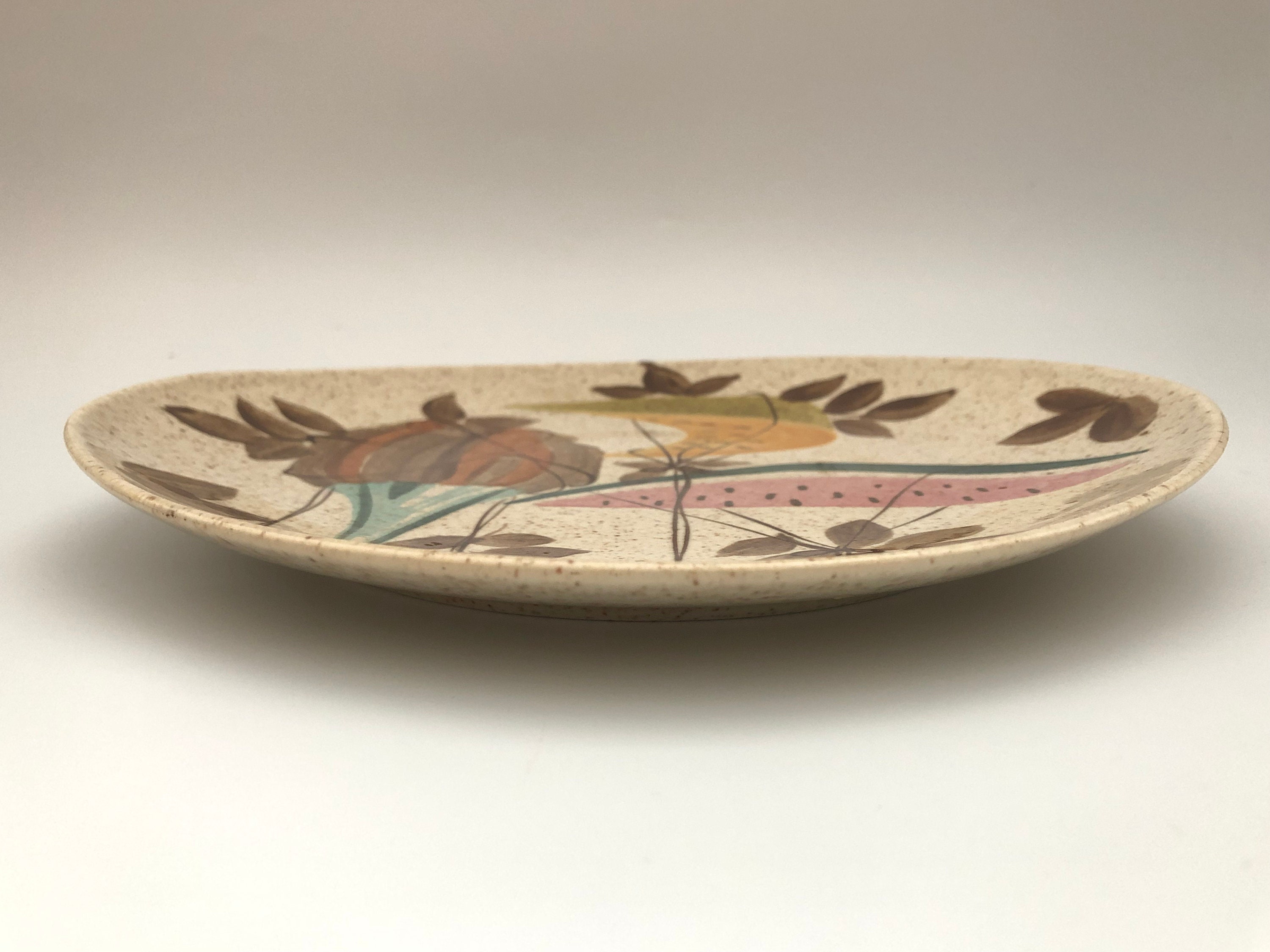 Red Wing Tampico Pattern Hanging Melons 8 Plate Red - Etsy