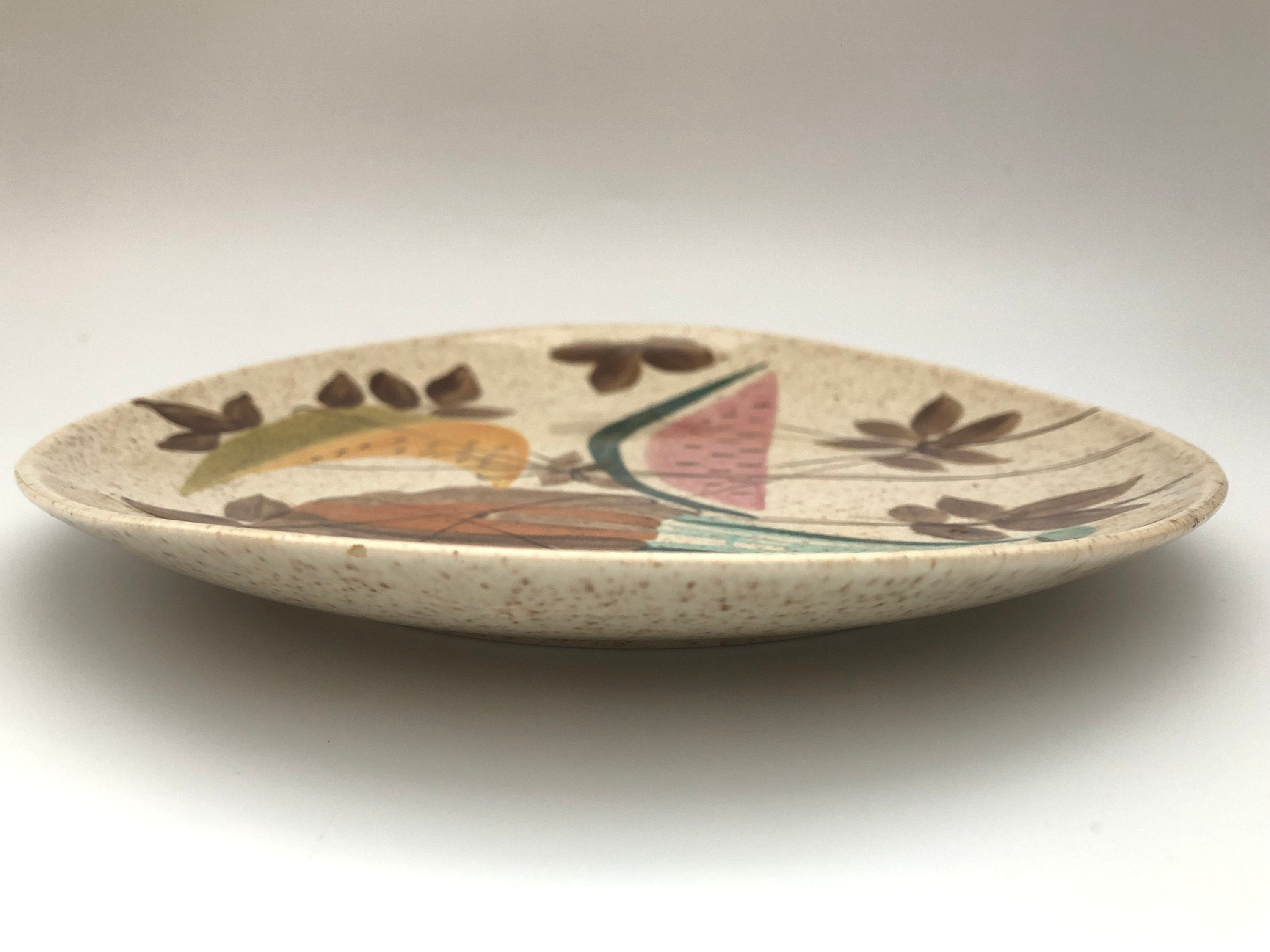 Red Wing Tampico Pattern Hanging Melons 8 Plate Red - Etsy