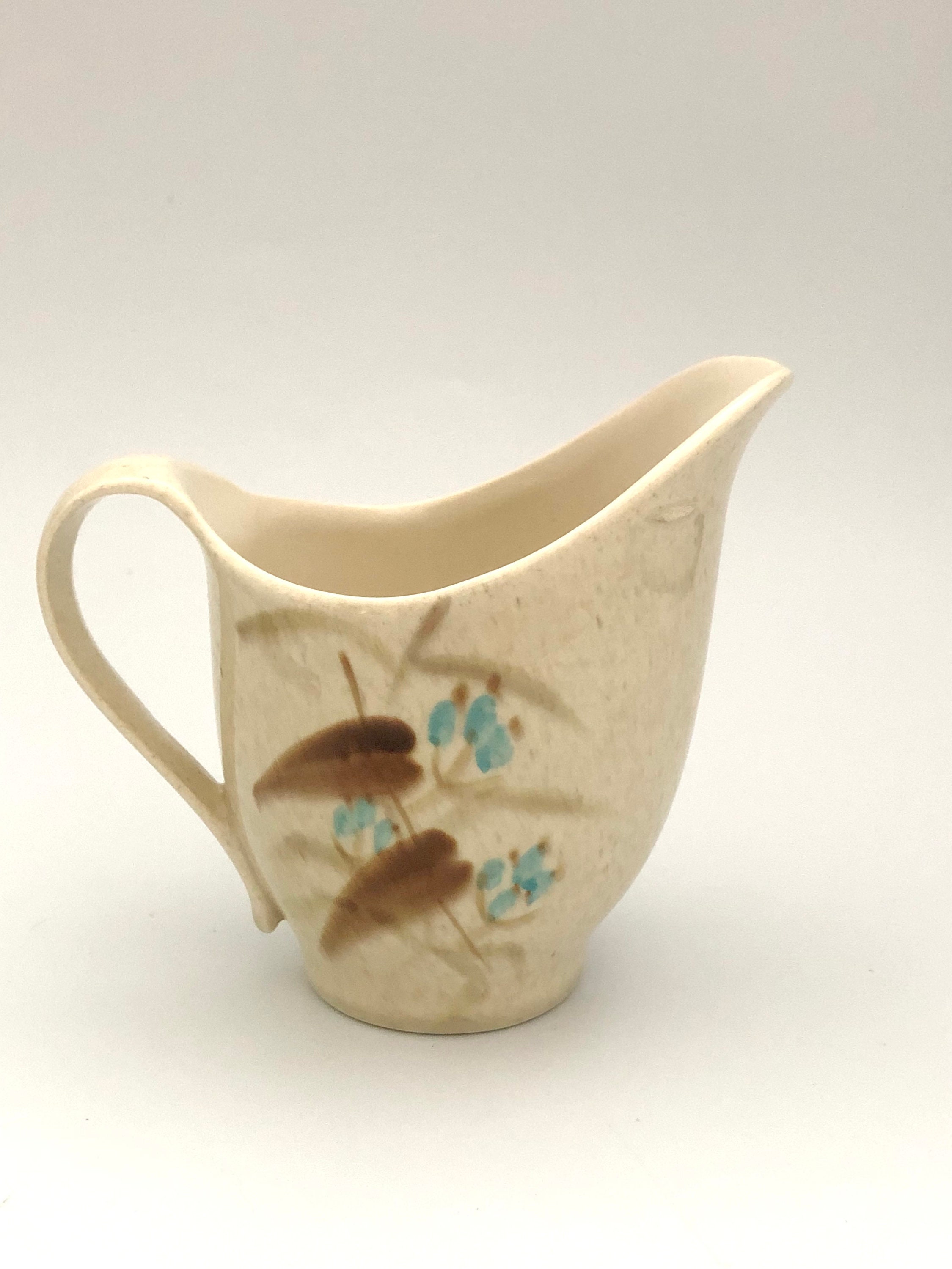 Red Wing Random Harvest Creamer 1950's Hand Painted Ceramic Dinnerware ...