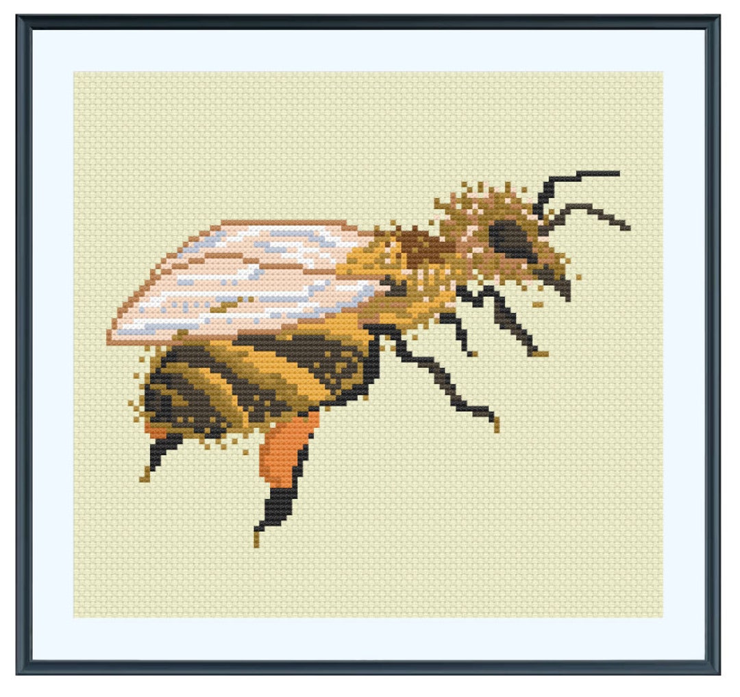 Bee - Simple Stitch Pdf Pattern - Etsy