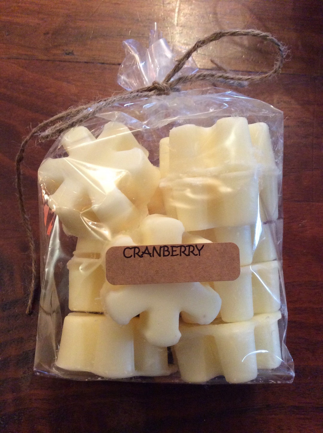 Cranberry Wax Tarts Snowflake Shape - Etsy