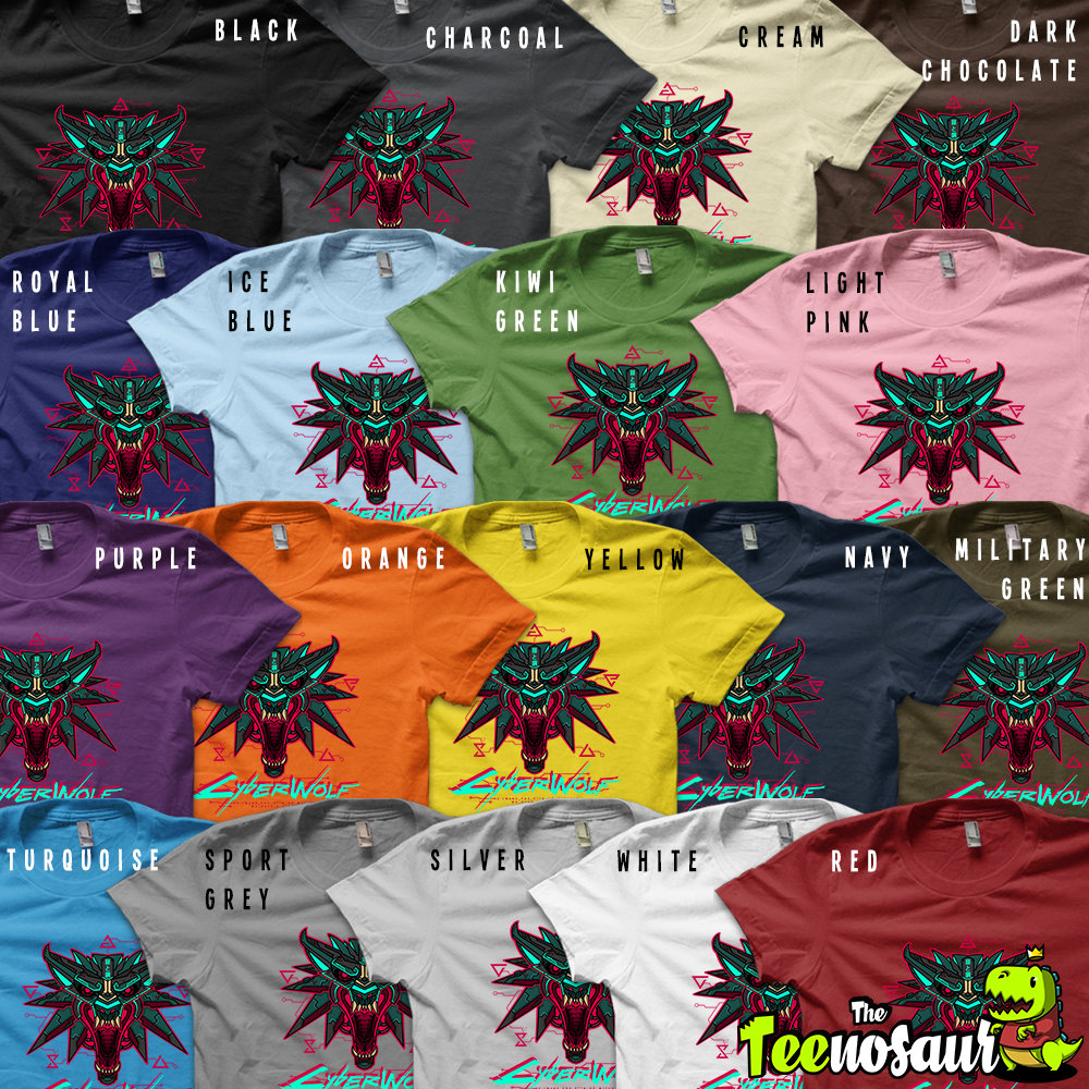 CyberWolf // T-Shirt / Mask / Kids T-Shirt / Sweatshirt / | Etsy