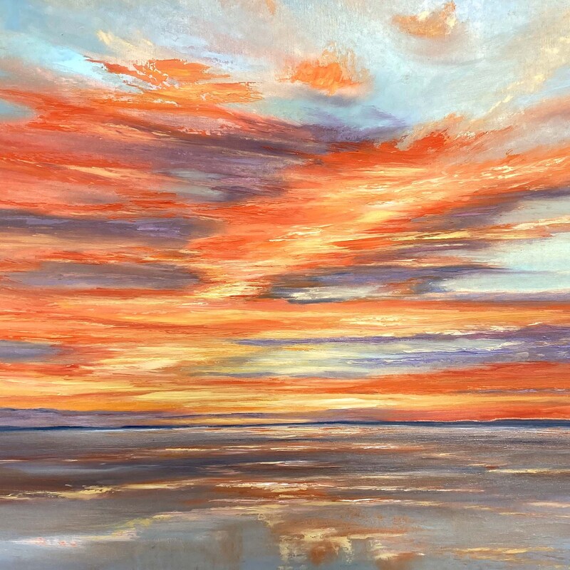 Sunset Paintings - Etsy