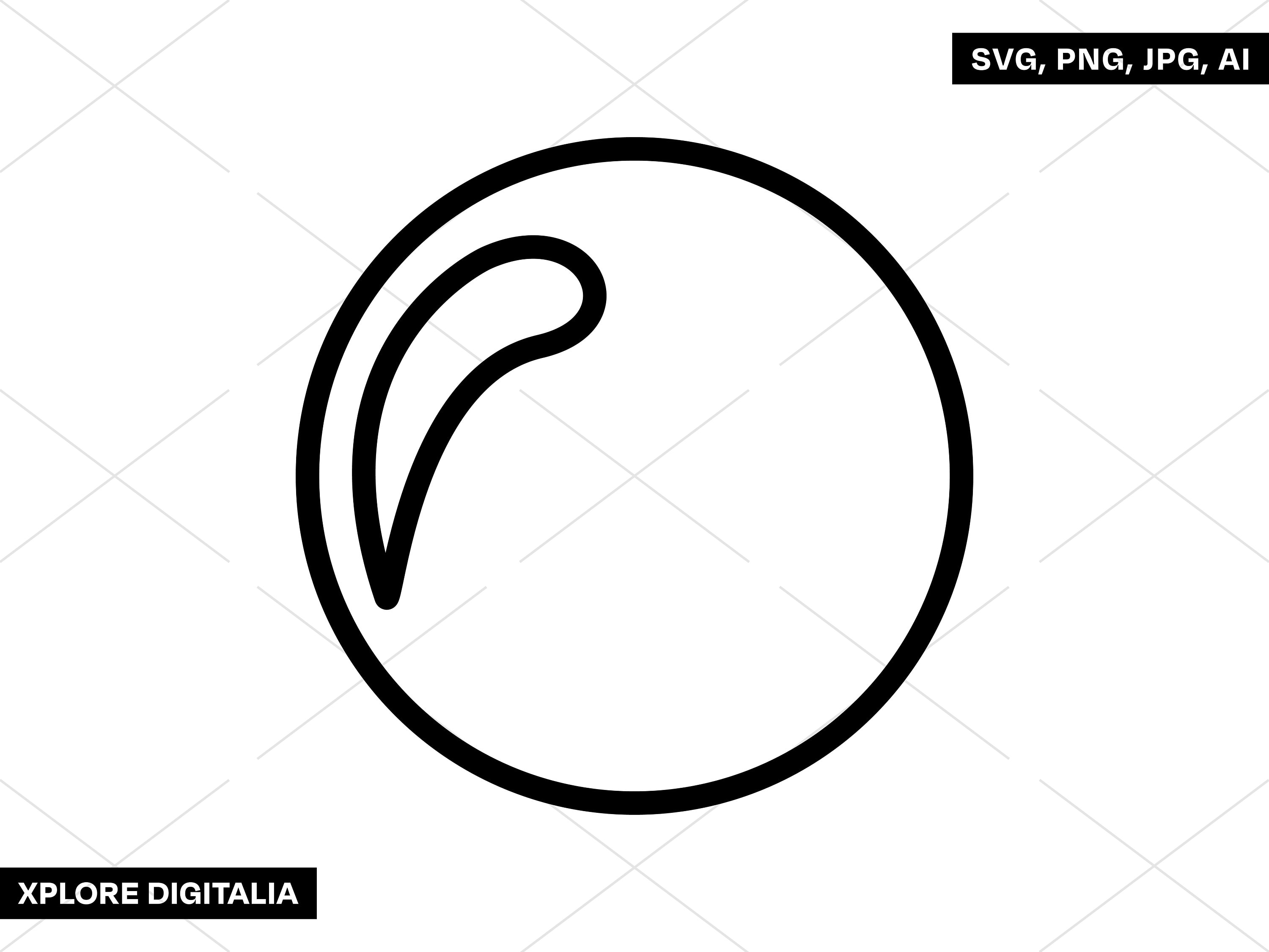 Bubblegum Outline - Black, Gum, Bubble, Vector Art, Instant Digital ...