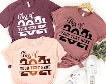 Class of 2021 Shirt | Etsy