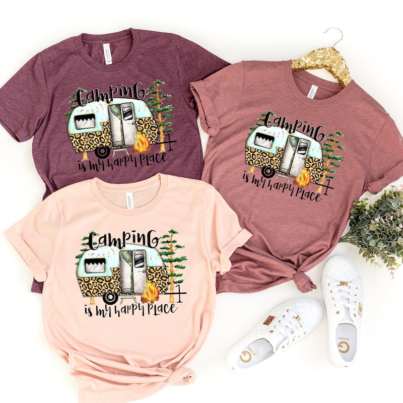 Camp Your Text Shirt - Etsy