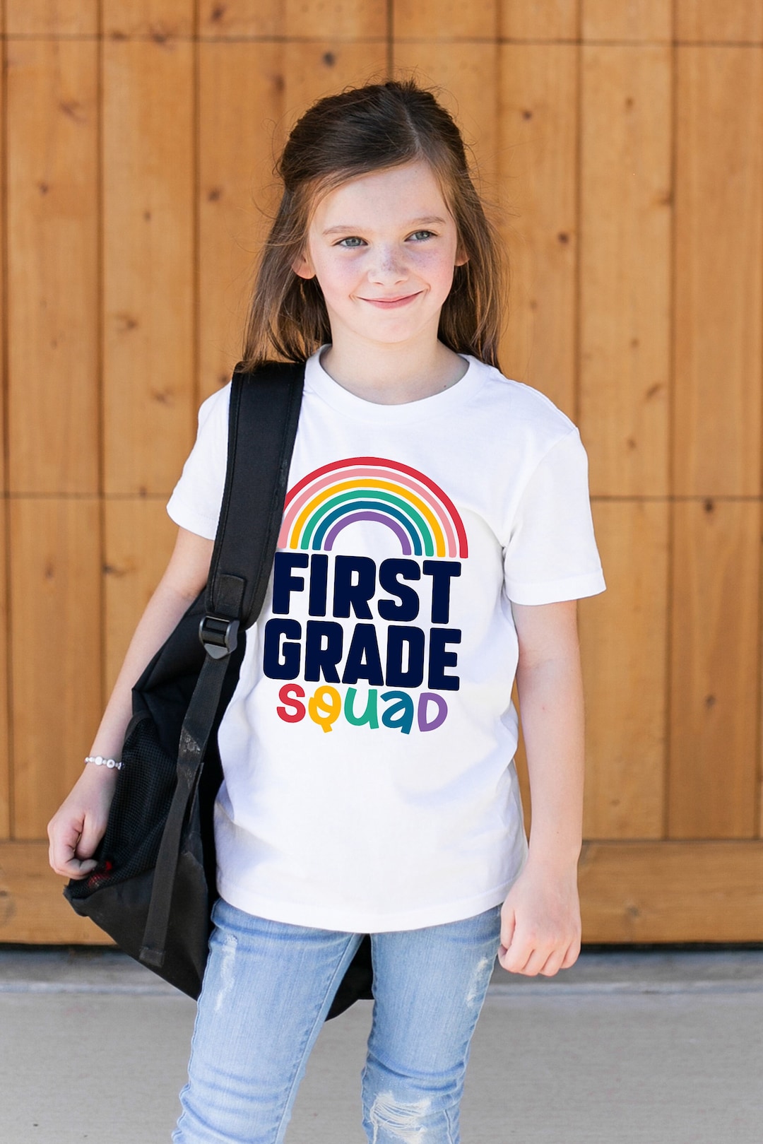 First Grade Squad Shirt, First Grade Rainbow Shirt,hello First Grade ...