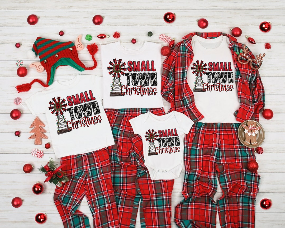 Small Town Christmas Shirt, Christmas Shirt, Christmas Shirts for ...