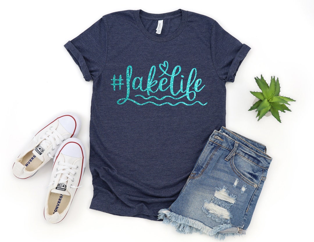 Lake Life Shirt, Lake Shirt, Gift for Travel Lover, Gift for Adventurer ...