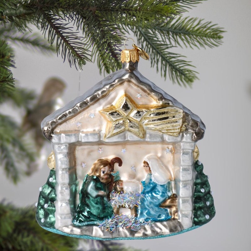 Glass Nativity - Etsy