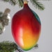 Glass Handmade Big Mango Traditional Ornament Handmade Ornament Fruit ...
