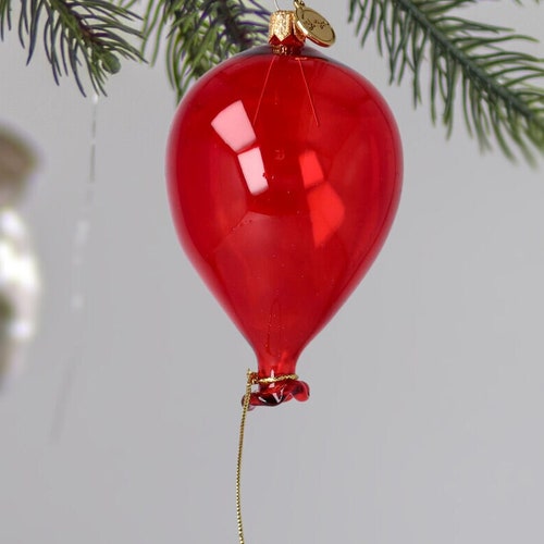 Glass Handmade Rainbow Big Balloon Drop Handmade Free Blown - Etsy