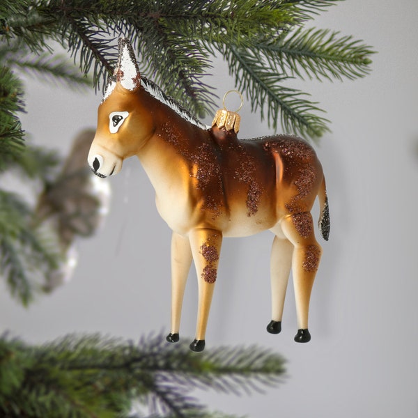 Donkey Ornament - Etsy