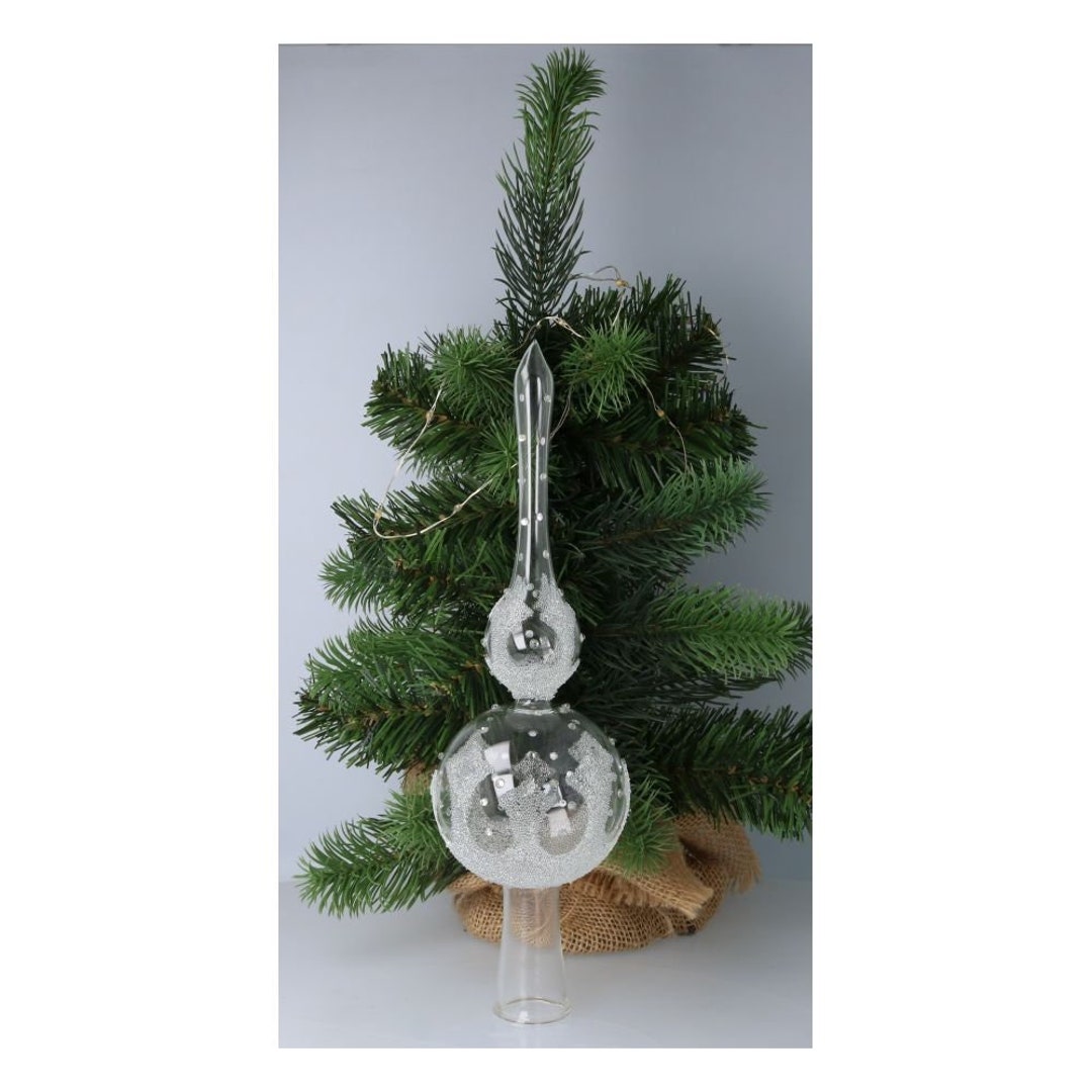 Crystal Glass Tree Topper