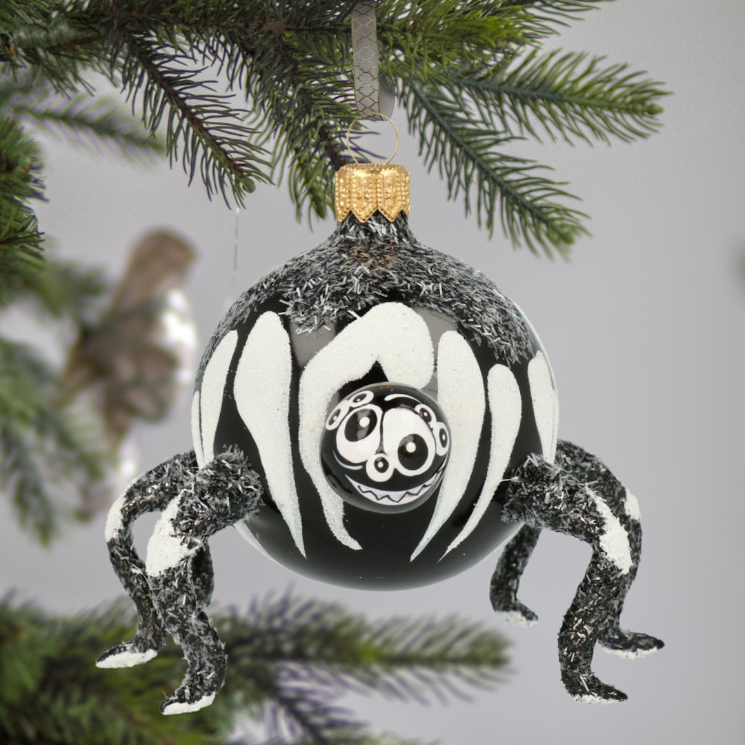 Glass Tarantula Spider Free Blown Christmas Tree Decoration Merry ...