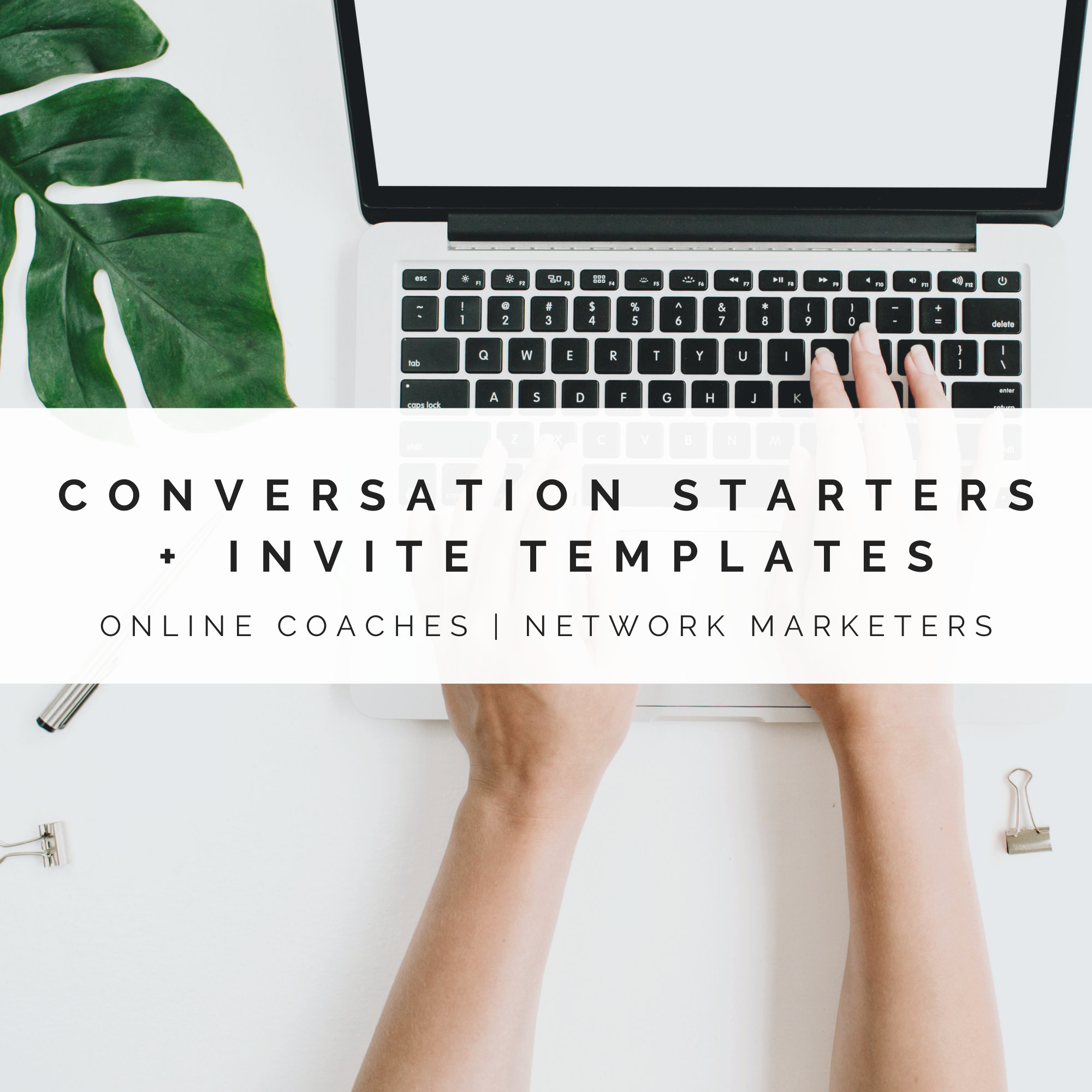 Conversation Starters & Invite Templates for Health + Fitness Coaches ...