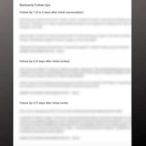 Prospect Follow up Email Templates | Done for You Emails | Health ...