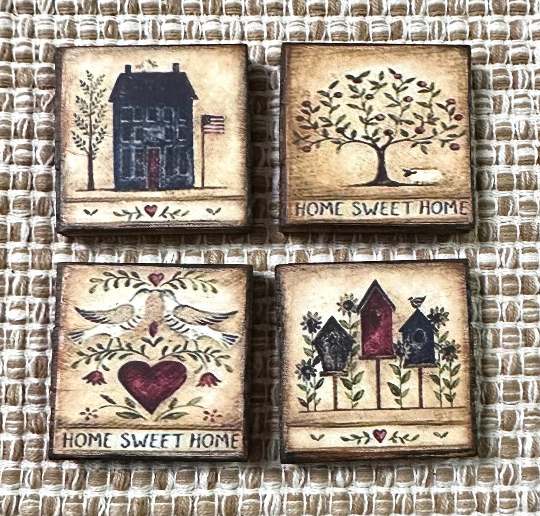 Primitive Decor, Modern Primitives, Primitive Magnets, Wood Magnets ...