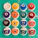 Pool Balls, Pool Ball, Magnets, Magnet, Bottle Cap Magnets, Bottlecap ...