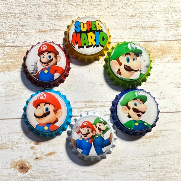 Super Mario Magnets - Etsy