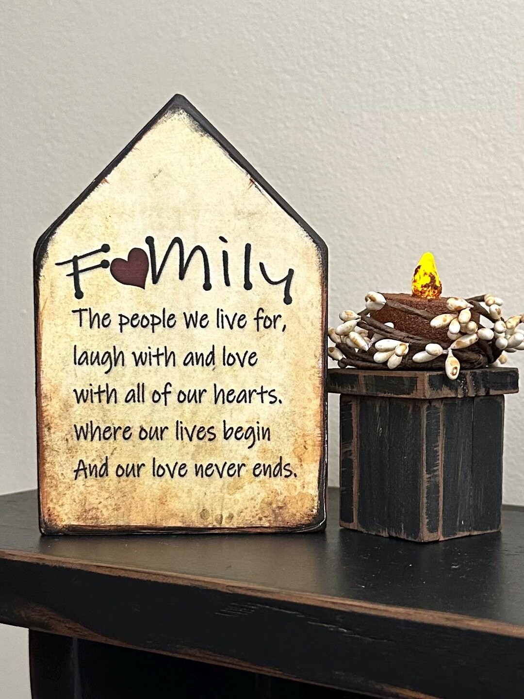 Primitive Decor, Modern Primitive, Shelf Display, Shelf Sitter, Wall ...