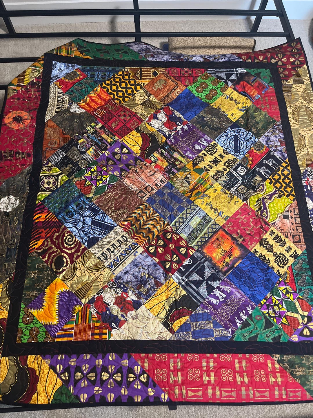 Quilt Handmade African Theme - Etsy