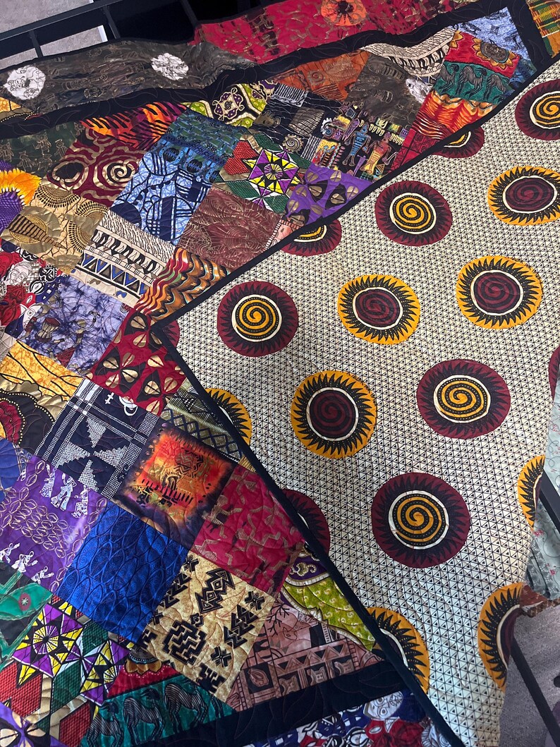 Quilt Handmade African Theme - Etsy