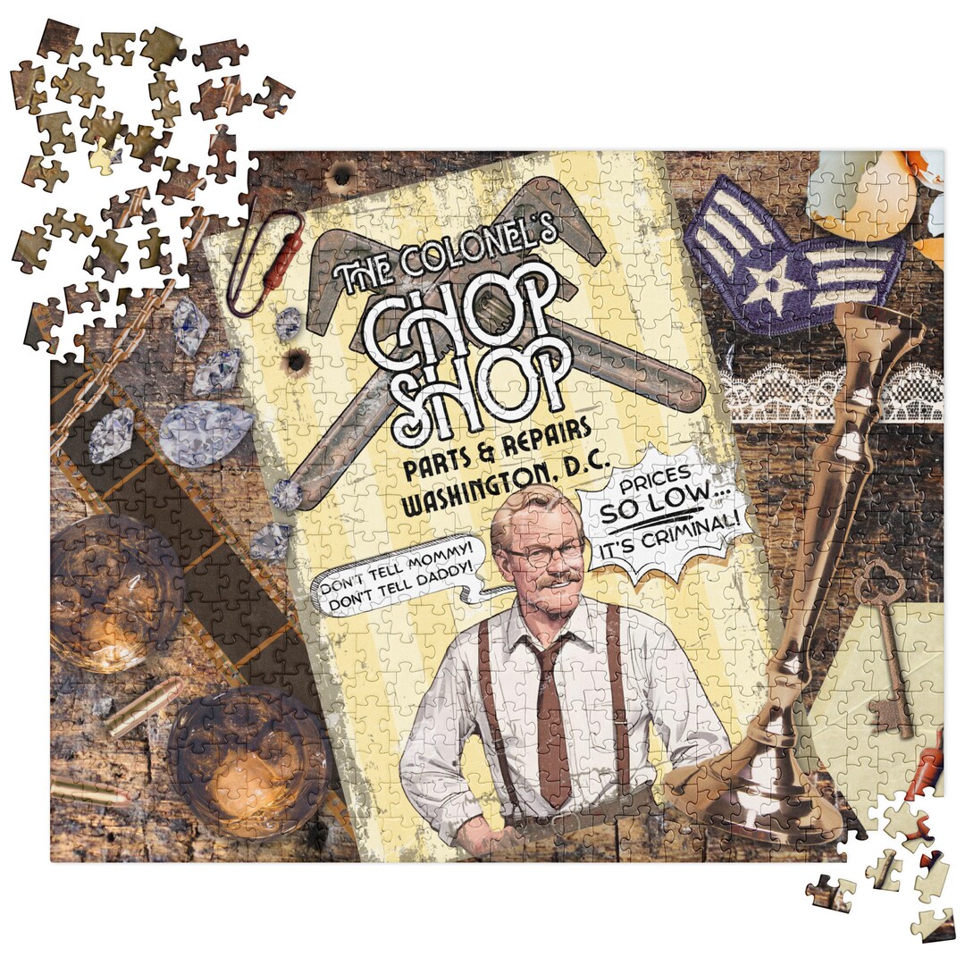 Clue Puzzle - Colonel Mustard - Comedy Movie & Game - Whodunnit Murder ...