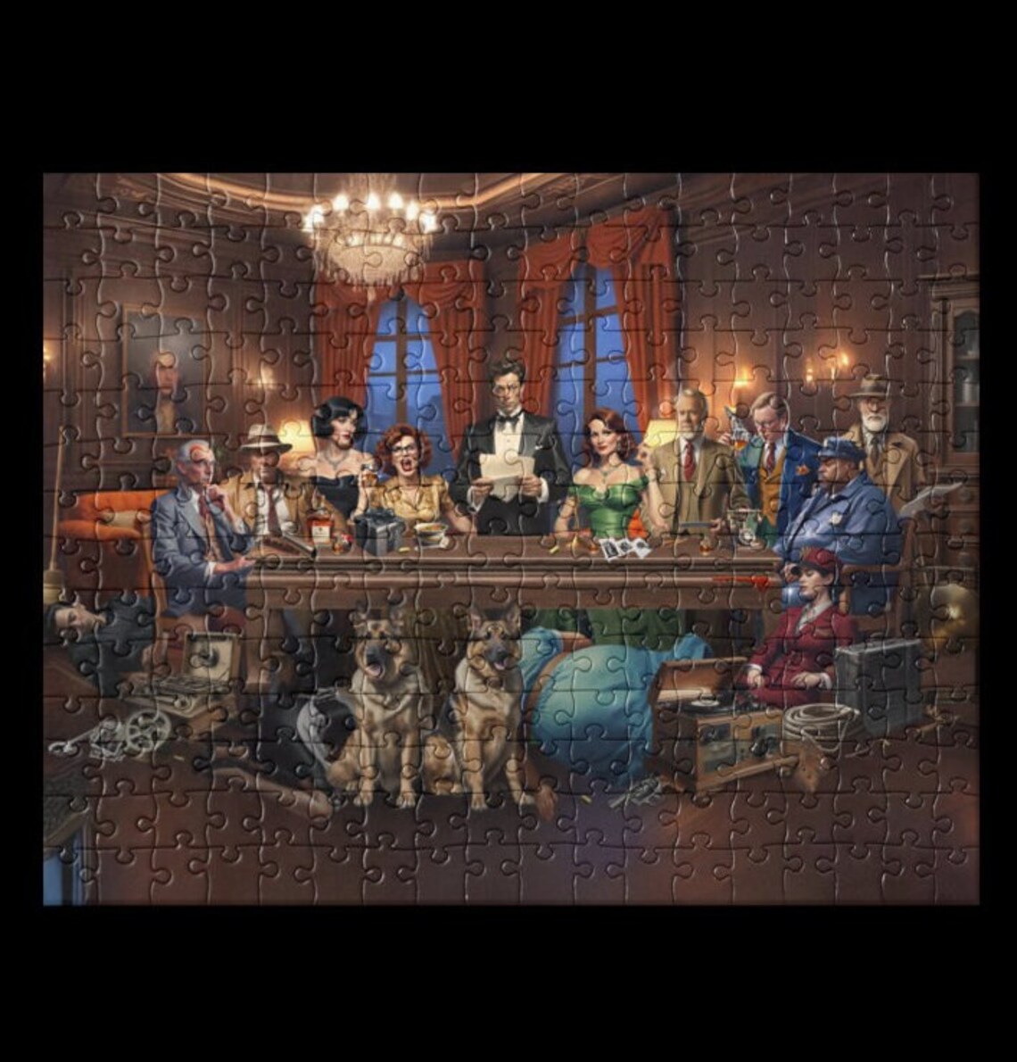 Clue Puzzle - "last Supper" - Etsy