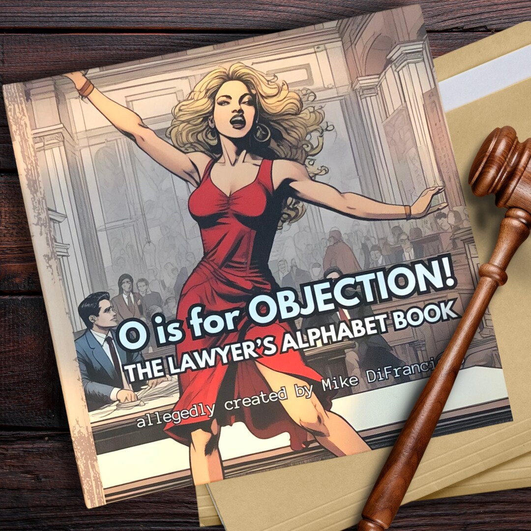 Lawyer's Alphabet Book - Law Students Graduation, Legal Professionals ...