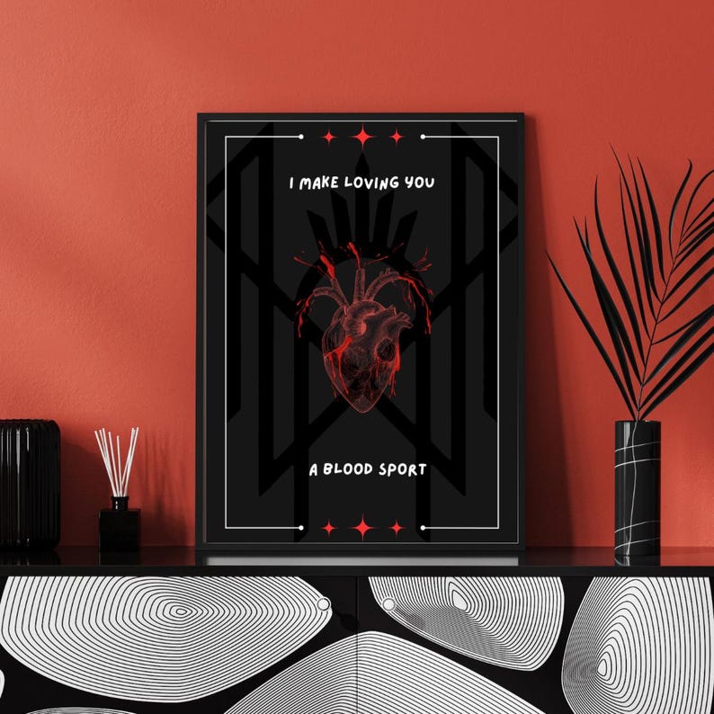 Sleep Token Poster, Sleep Token Print, Wall Art, Blood Sport ...